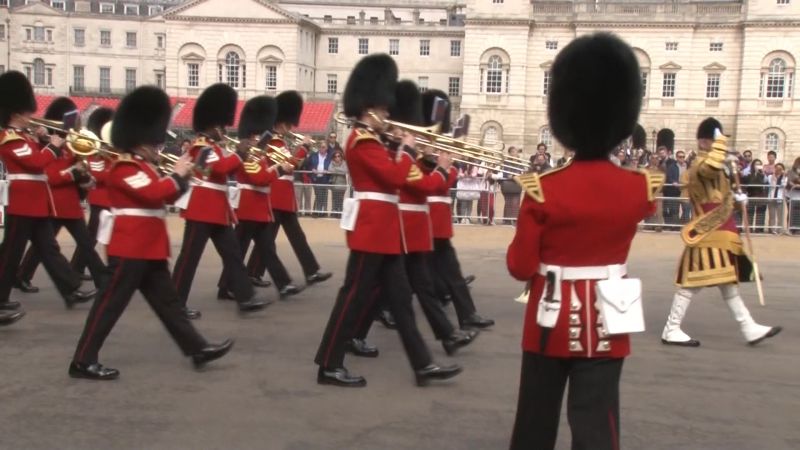 Grenadier Guards March For Regimental Day Of Remembrance